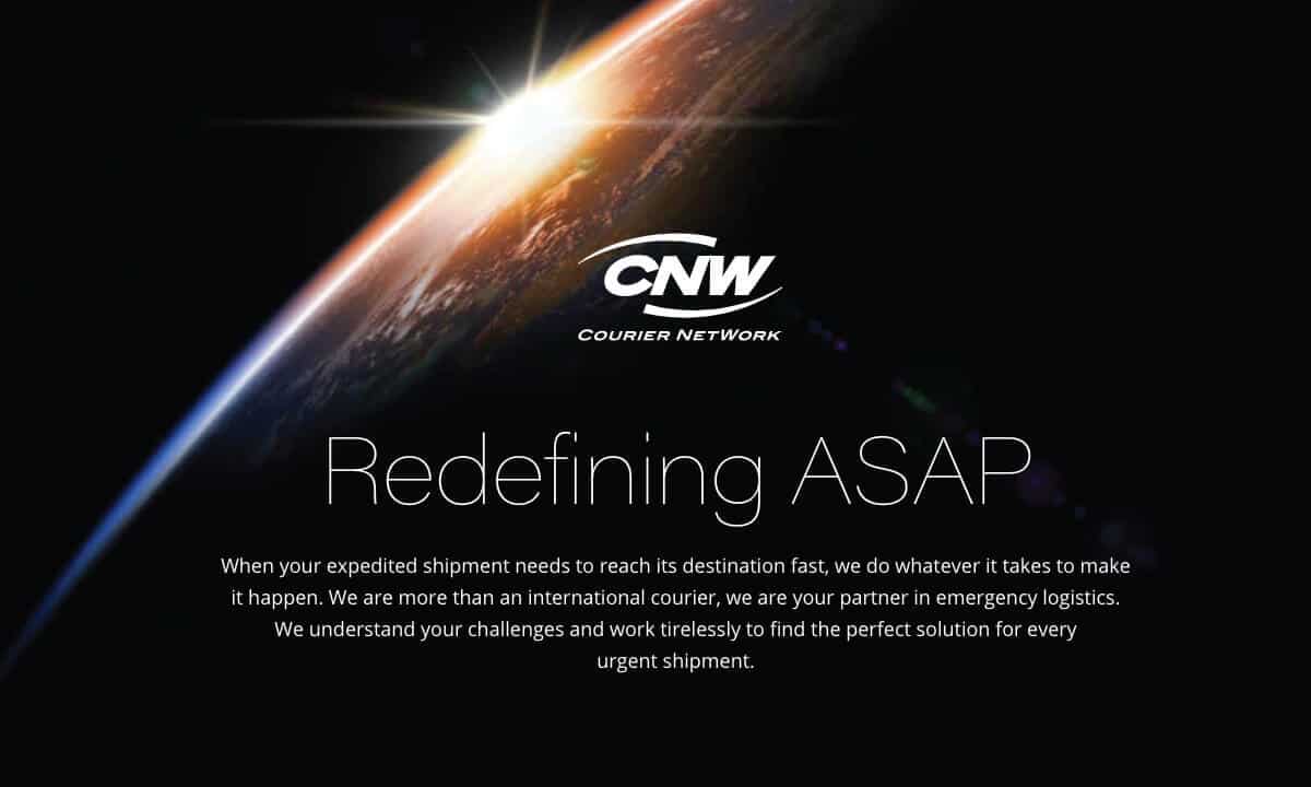 Website Redesign for CNW Courier Network | Bop Design Portfolio