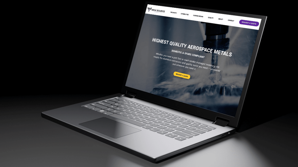 New Source Corp B2B Case Study - Industrial Supply | Bop Design