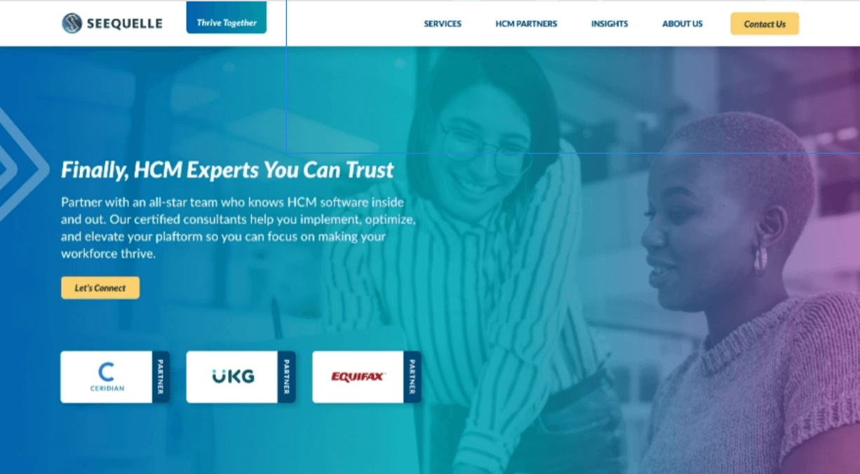 Seequelle B2B Case Study - Digital Solutions | Bop Design