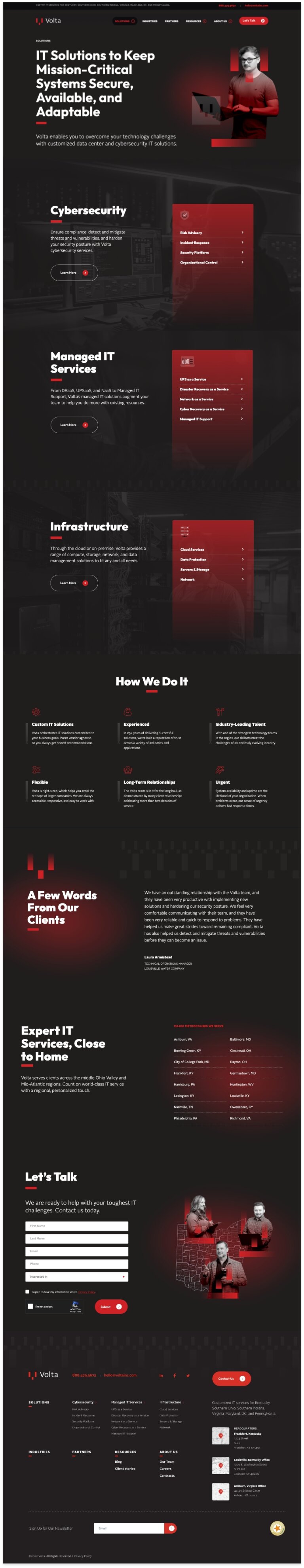 Volta B2B Case Study - Strategic Solutions by Bop Design