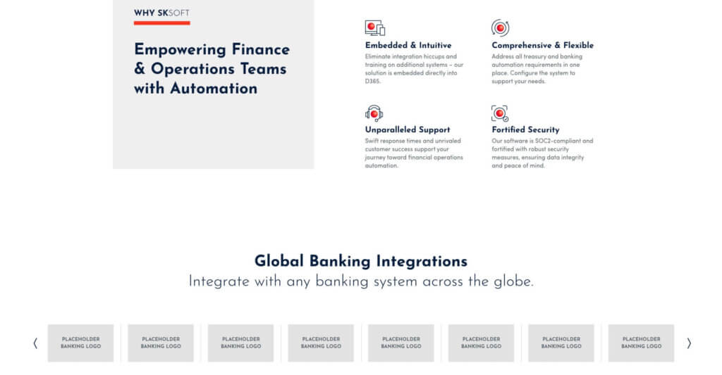 B2B Software Web Design + Branding Project Case Study: SKsoft